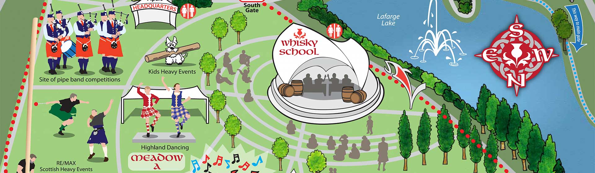 Map of the Grounds – ScotFestBC